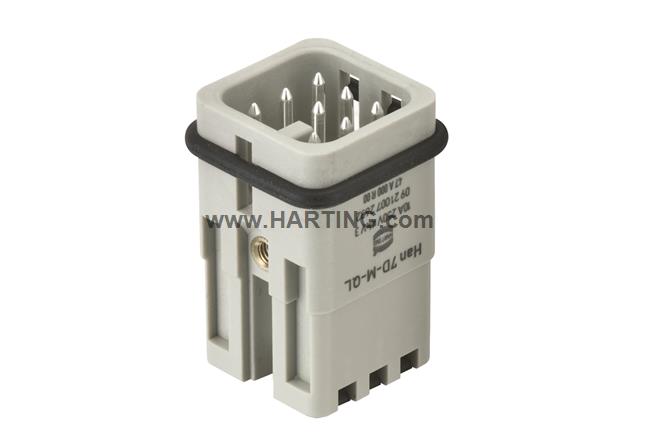 Han 7D-M Quick Lock 22-16 AWG - 09210072632 - HARTING