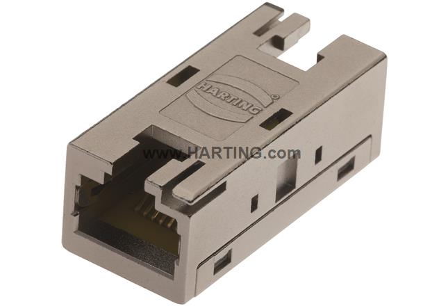 RJI RJ45 10G Cat6, 8p IP20 coupler | 09455451560 - HARTING