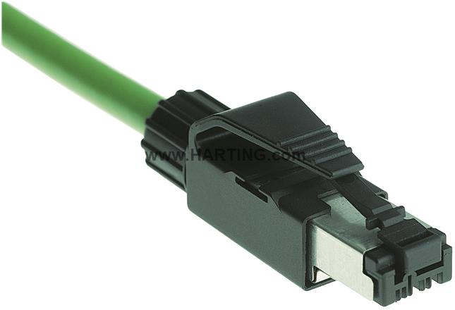 RJI RJ45 plug Cat5, 4p IDC | 09451511100 - HARTING Connectivity