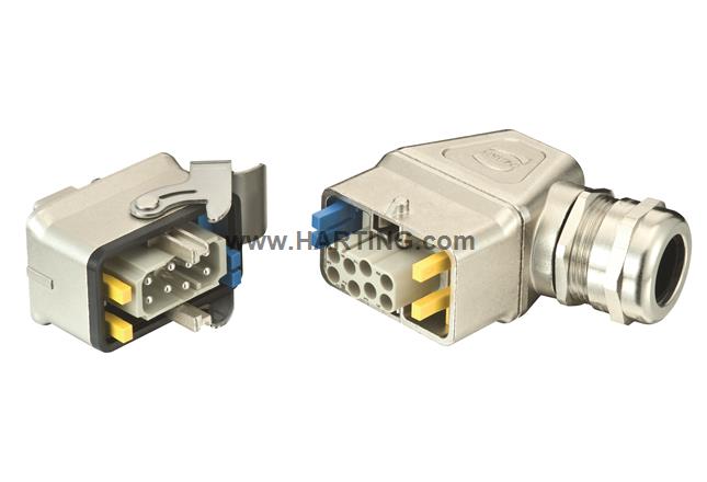 Han-Modular Compact Coding Pin 4 yellow | 09140009974 - HARTING
