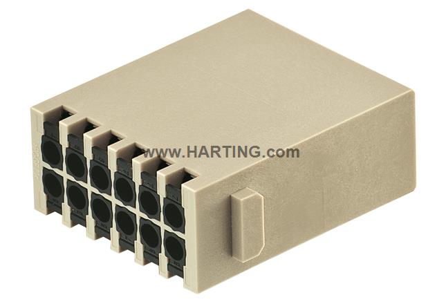 Han DD Quick-Lock module, male Au | HARTING Technology Group