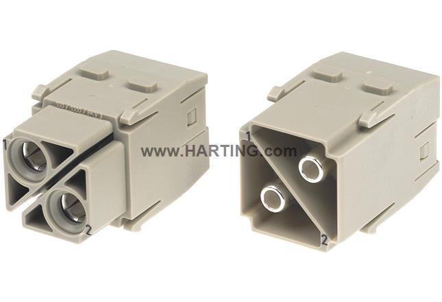 Han Modular 2 Module male 100A | 09140022651 - HARTING