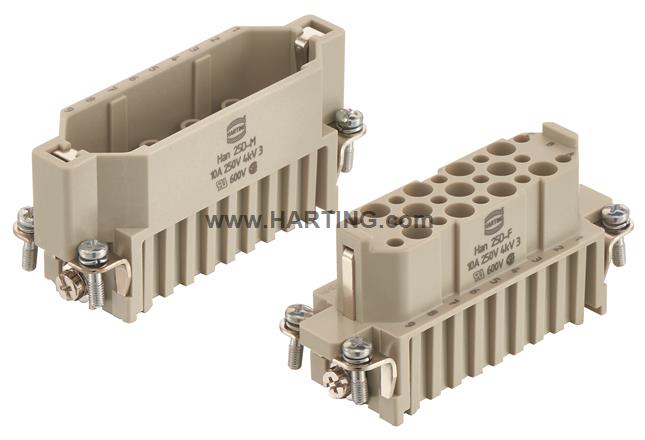 Han D 25 Pos. M Insert Crimp - 09210253001 - HARTING