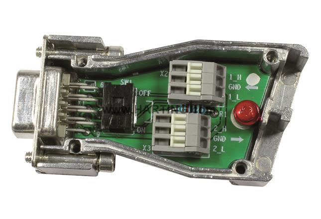 InduCom9 CAN-Bus female PL1 UNC set | HARTING Technology Group