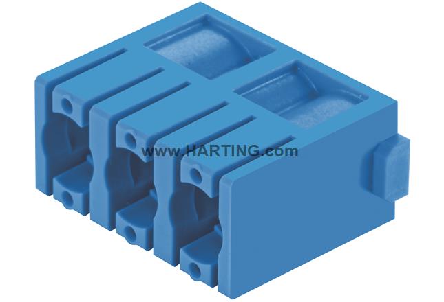 Pneumatic module for 3 contacts | HARTING Technology Group