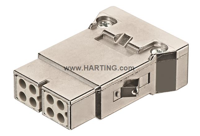 Han Megabit insert female (shield-GND) | HARTING Technology Group
