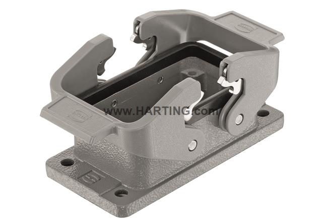 Han 10B-Base Panel 2 Levers IP 67 | HARTING Technology Group