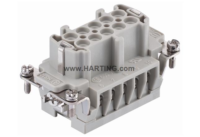 Han 10E-F-Screw Fe(Au)/Cu Ni Type J | HARTING Technology Group