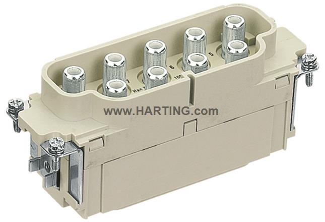 Han K 8/0 Pos. M Insert 100 Amp. 10-25mm | HARTING Technology Group