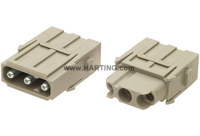 Han C axial module, female 6-10mm² | HARTING Technology Group