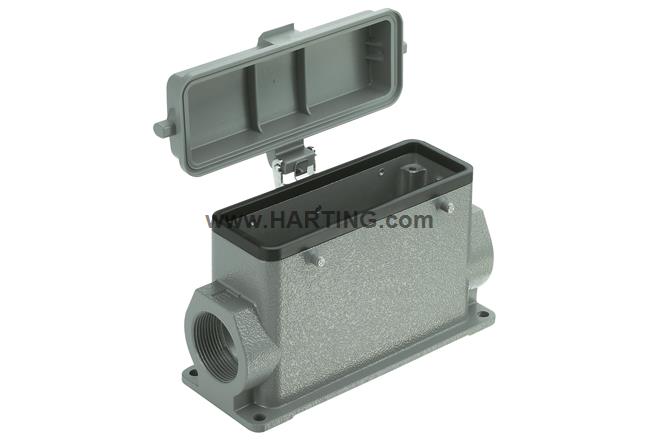 Han B Base SM HC 4 Pegs cover 2 x M32 | HARTING Technology Group