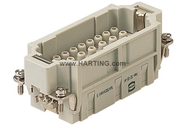 Han 32EE CRIMP TERM INSERT MALE | HARTING Technology Group