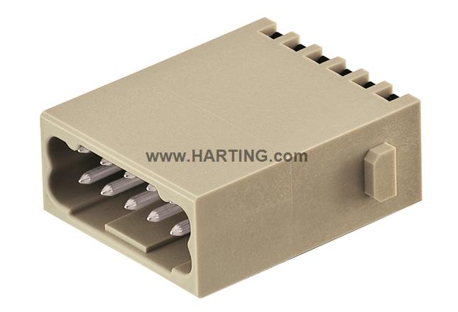Han DD Quick-Lock module, male | HARTING Technology Group