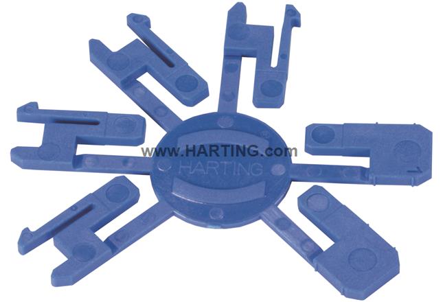 Han3A RJ45 coding key set (5 sets) | HARTING Technology Group
