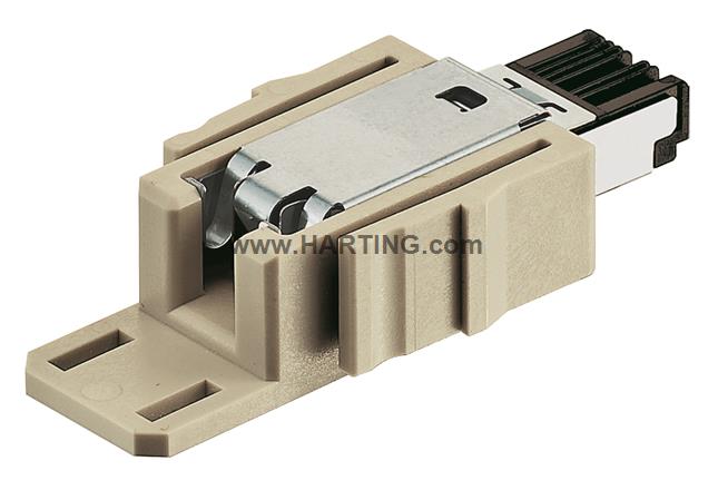Han-Modular RJ45 Cat5 plug 4p IDC | HARTING Technology Group