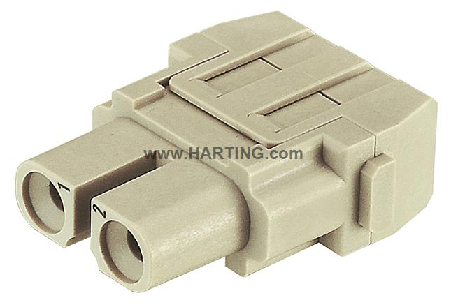 Han 40A crimp module, female | HARTING Technology Group