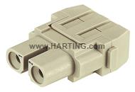 Han 40A crimp module, male | HARTING Technology Group