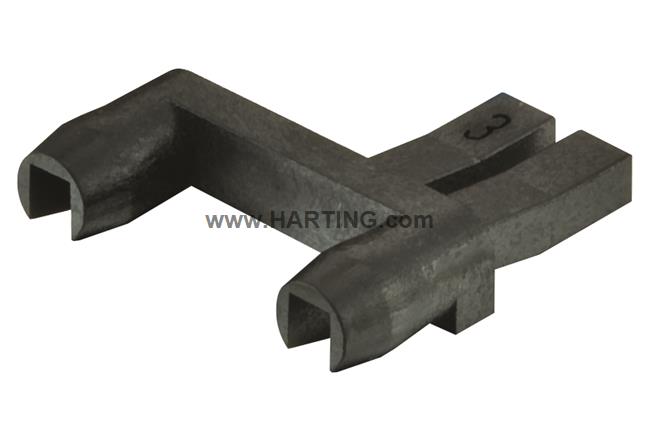 Han-Modular Compact Coding Pin 3 black | HARTING Technology Group