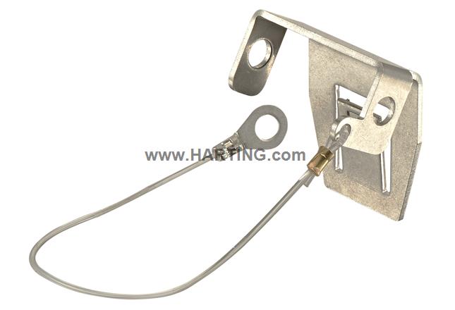 Locking element f. metal lever w. cord | HARTING Technology Group