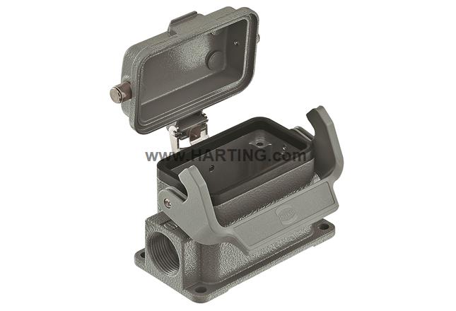 Han B Base Surface LC 1 Lever Metal Cove | HARTING Technology Group