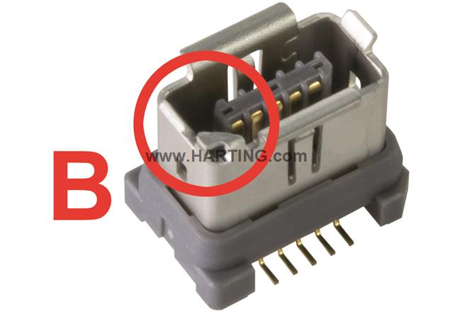 ix Industrial 10B-1 jack V (T&R450) | HARTING Technology Group