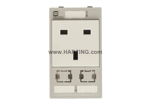 Han-Port Combi ins. GB(BS)/HIFF cut-out | HARTING Technology Group