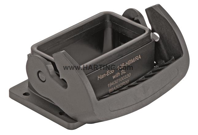 Han-Eco 10B-HBM/RA-with SL | HARTING Technology Group