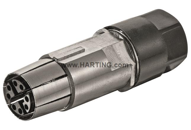 Han M12 Crimp X-coded female | HARTING Technology Group