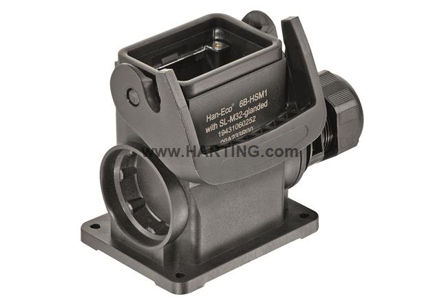 Han-Eco 6B-HSM1-with SL-M32-glanded | HARTING Technology Group